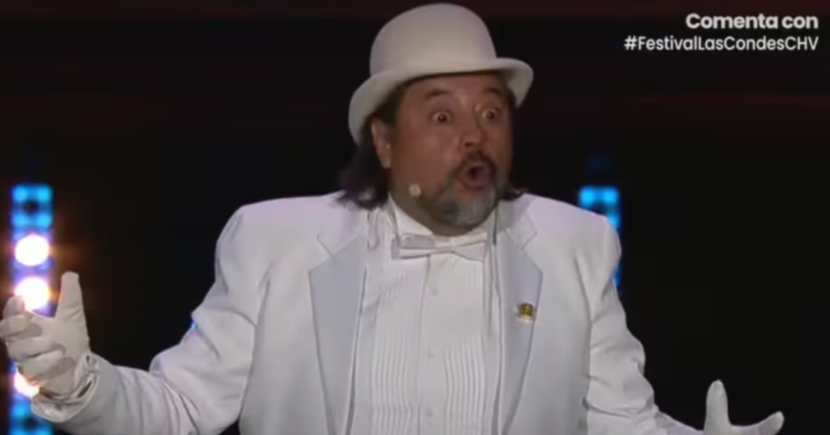 El chiste "típico chileno" de Bombo Fica en Festival de Las Condes 2025