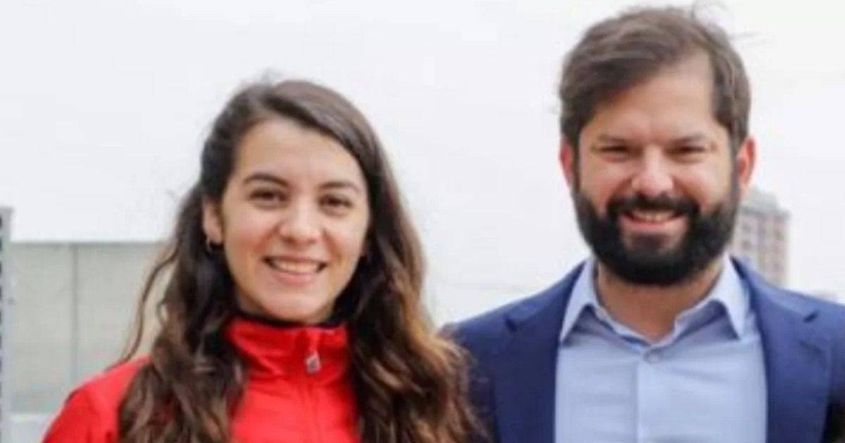 Presidente Gabriel Boric comparte romántica foto con su pareja